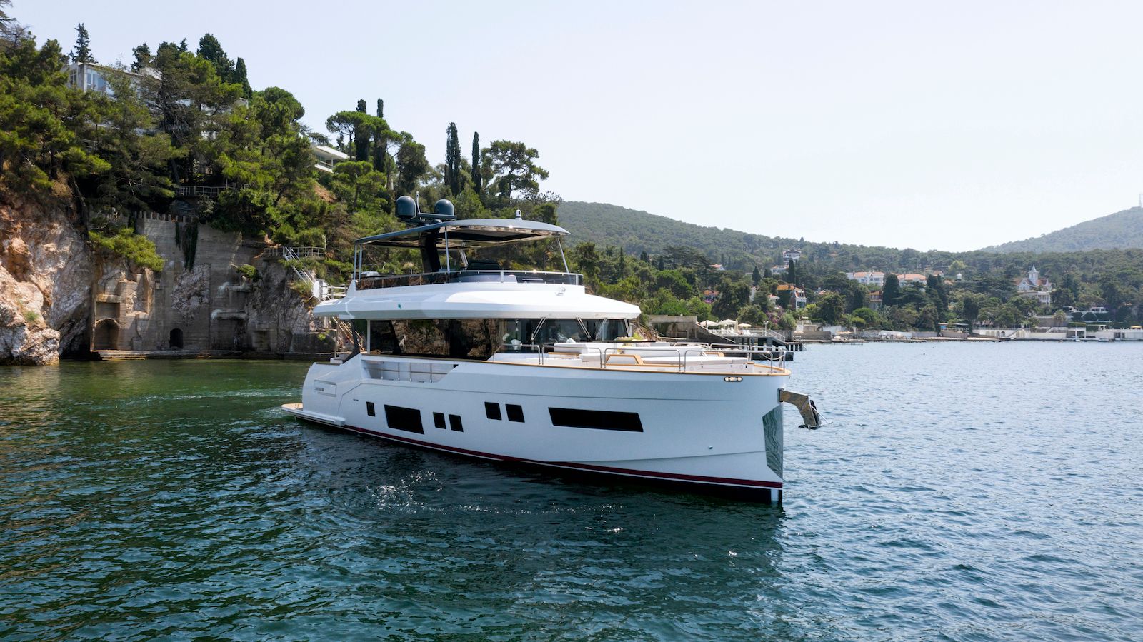 Here’s what the Sirena 68 has to offer